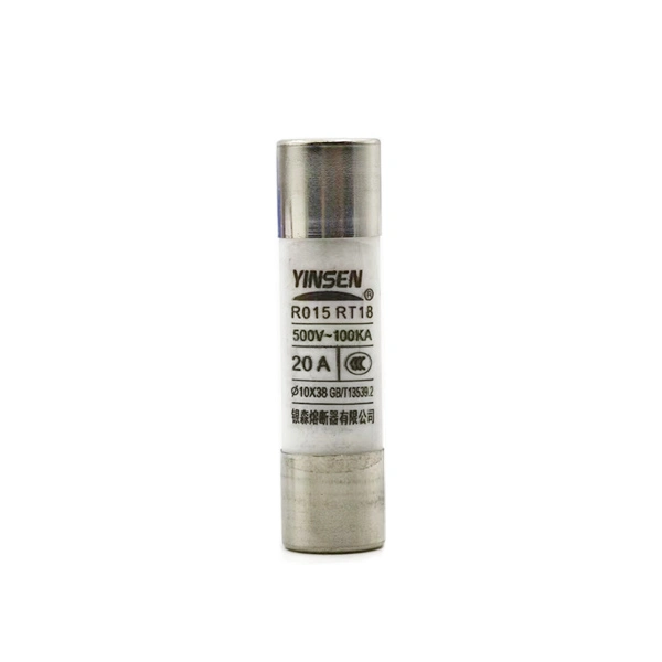 Ceramic fuse with lead 500V 20A