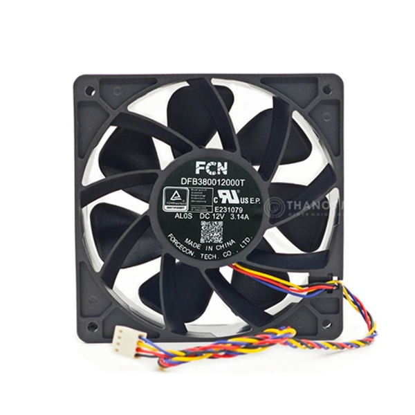Antminer Cooling Fan FCN DFB380012000T 3.14A 12CM