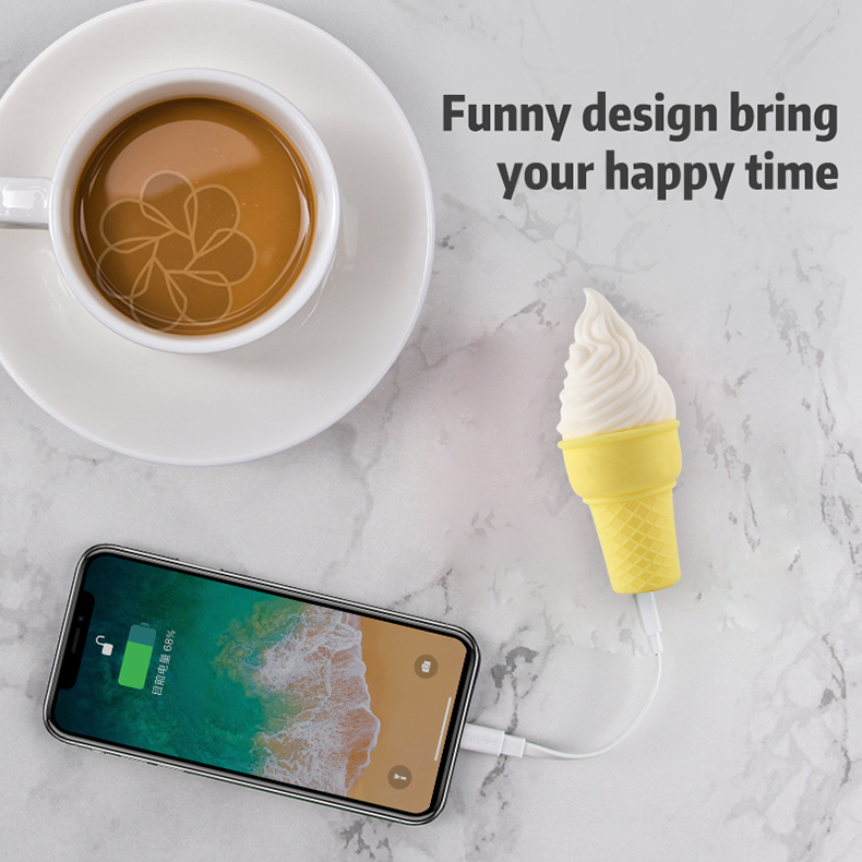 Ice Cream USB Power Bank,Fun Power Bank