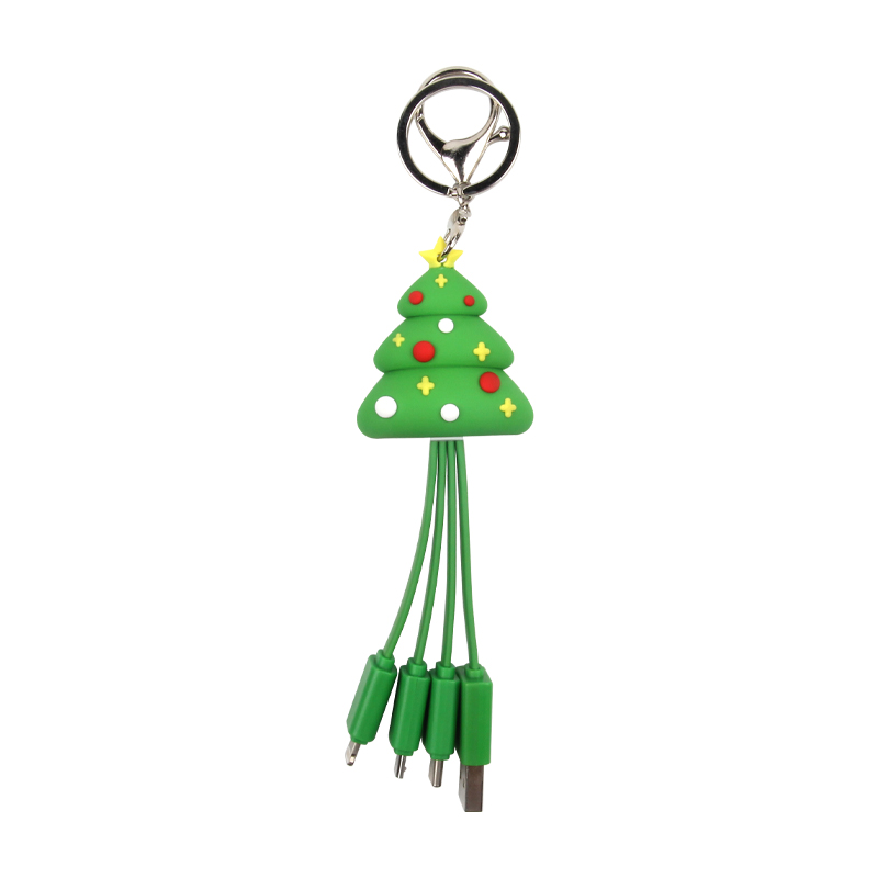 Beanlieve Christmas Tree 3 In 1 Charging Cable and USB Cable