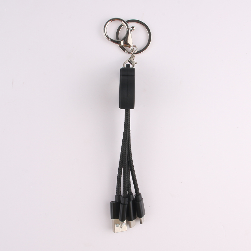 Beanlieve - Panda Nylon 3 In 1 Charging Cable