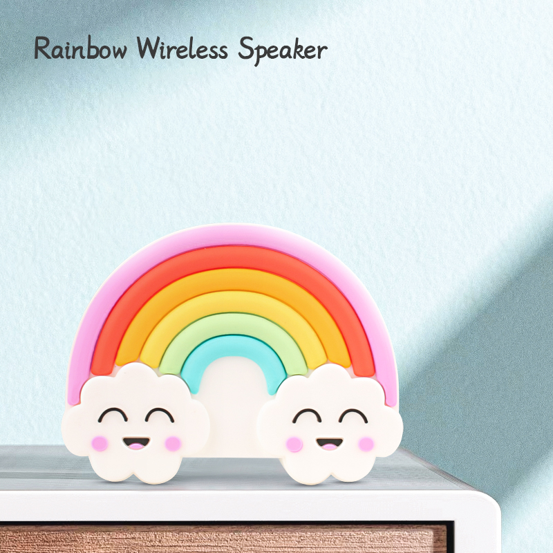 Rainbow Bluetooth Speaker,Fun Bluetooth Speaker