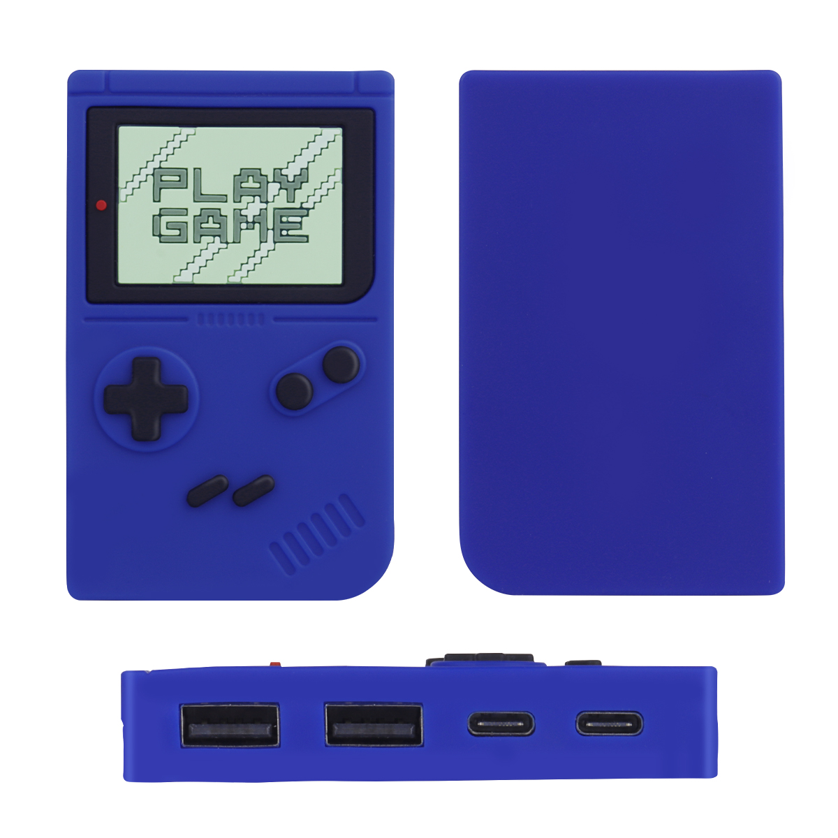 Mini Portable Game Console 4 Port USB Hub High Speed Data Transfer ...