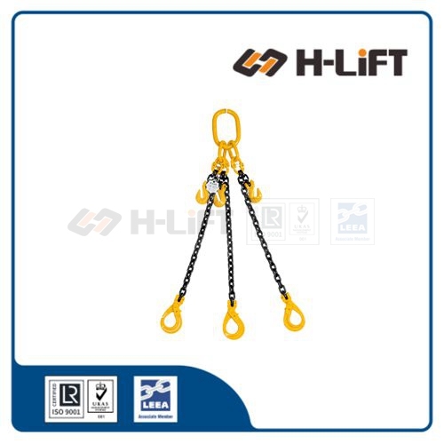 3-leg Chain Sling, Triple Leg Chain Sling | H-Lift China