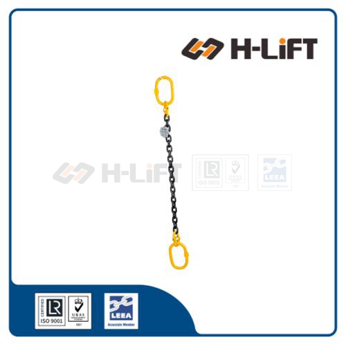 G-80 1-leg Chain Sling, Single Leg Chain Sling, G-8 Lifting Chain Sling ...