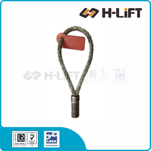 Lifting Loop with Threaded Termination, Wire Rope Lifting Loop with ...