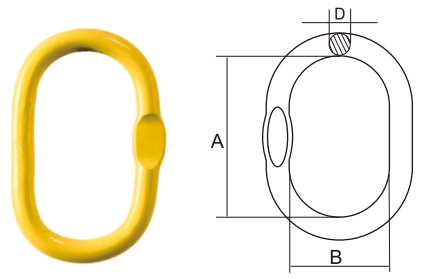Grade 80 Forged Master Link, G80 Alloy Master Link | H-Lift