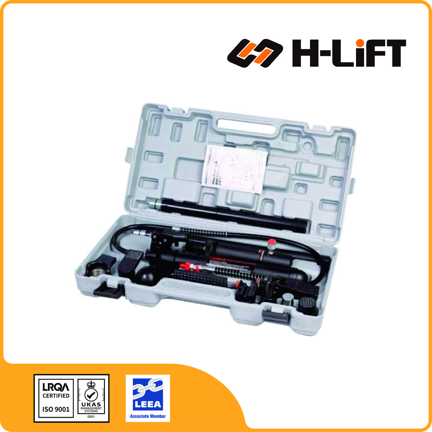 Porta Power Jack 4t, Hydraulic Body Repair Kit