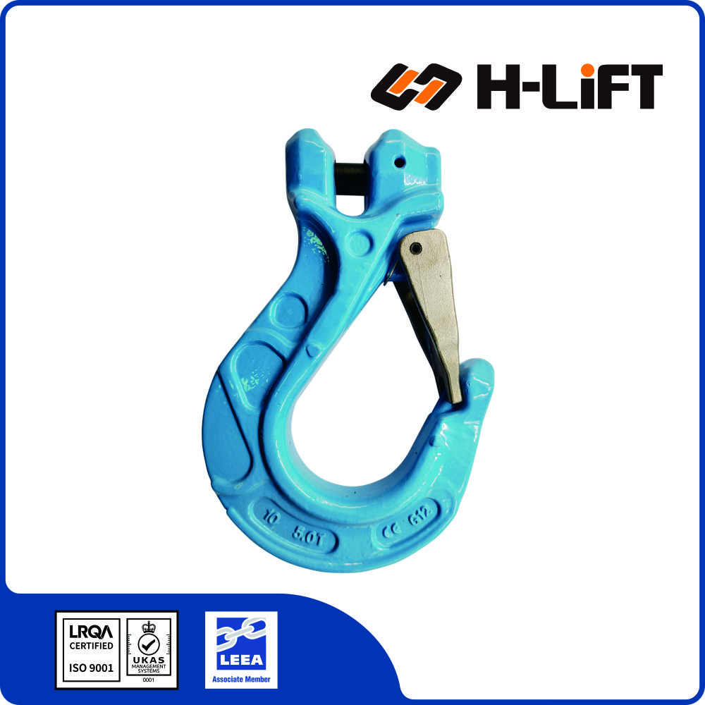 Grade 120 Clevis Sling Hook with Latch, CSH type
