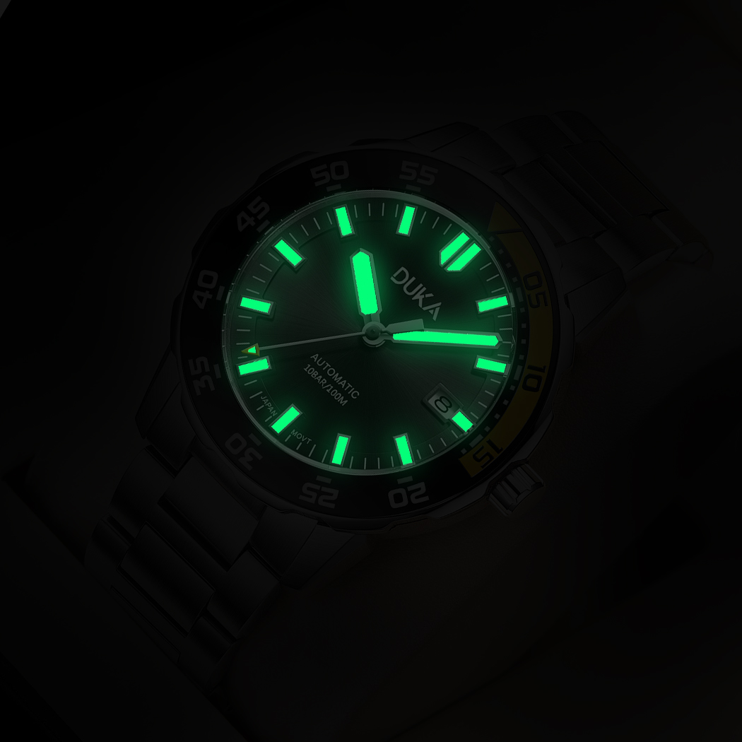 DUKA Automatic Men's Watches Stainless Steel Wrist Watches for Men ...