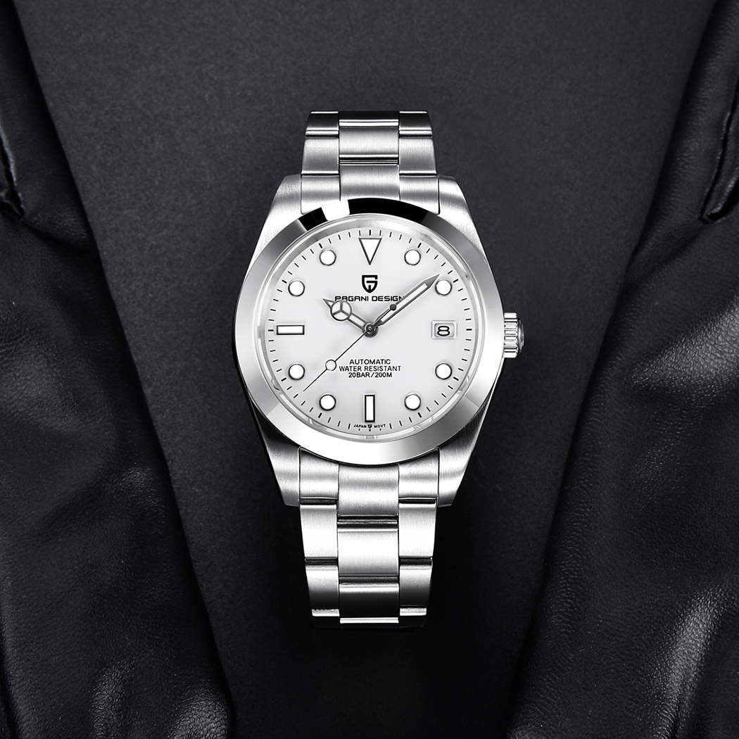 PAGANI DESIGN PD-1692 Men's Automatic Watches Full Stainless Steel ...