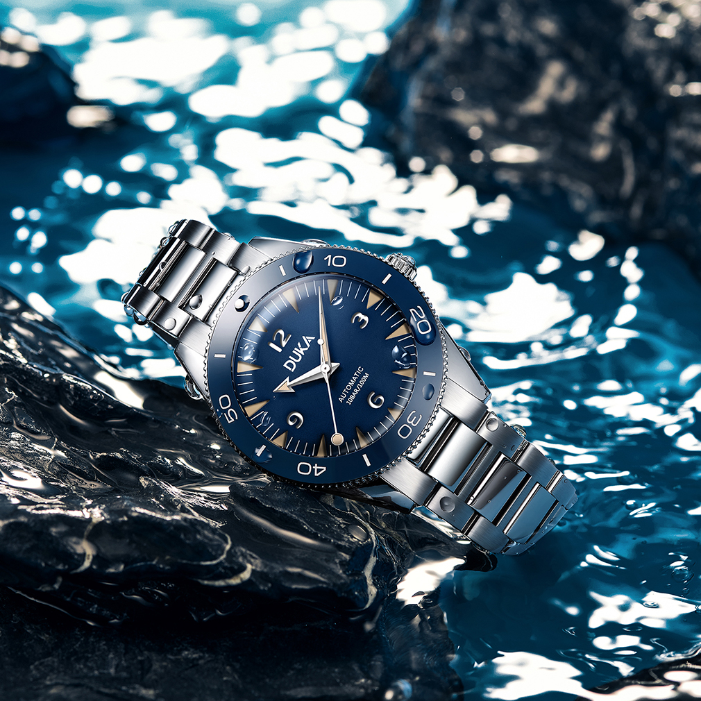 DUKA Luxury Men's Automatic Watches full Stainless Steel Business ...