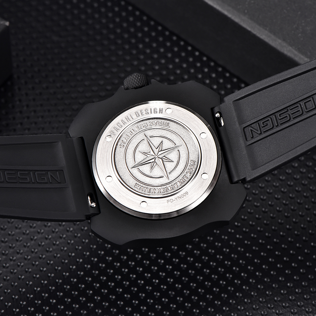 PAGANI DESIGN Men's Automatic Watches PD-YN009 Unique Stainless Steel ...