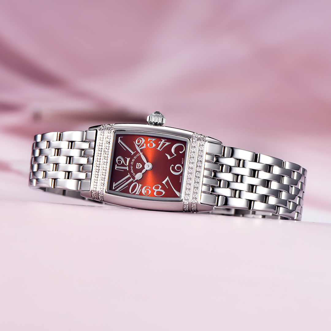PAGANI DESIGN Luxury Women's Watches Stainless Steel Quartz Wrist ...