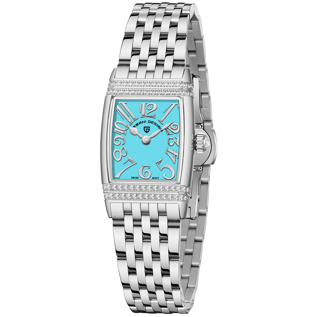 PAGANI DESIGN Luxury Women's Watches Stainless Steel Quartz Wrist ...