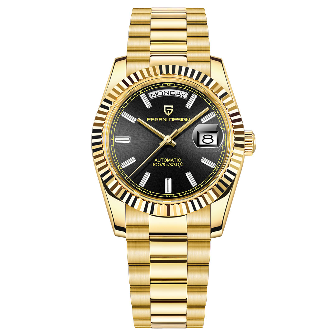 PAGANI DESIGN Men's Automatic Watches, PD-1752 Mechanical Stainless ...