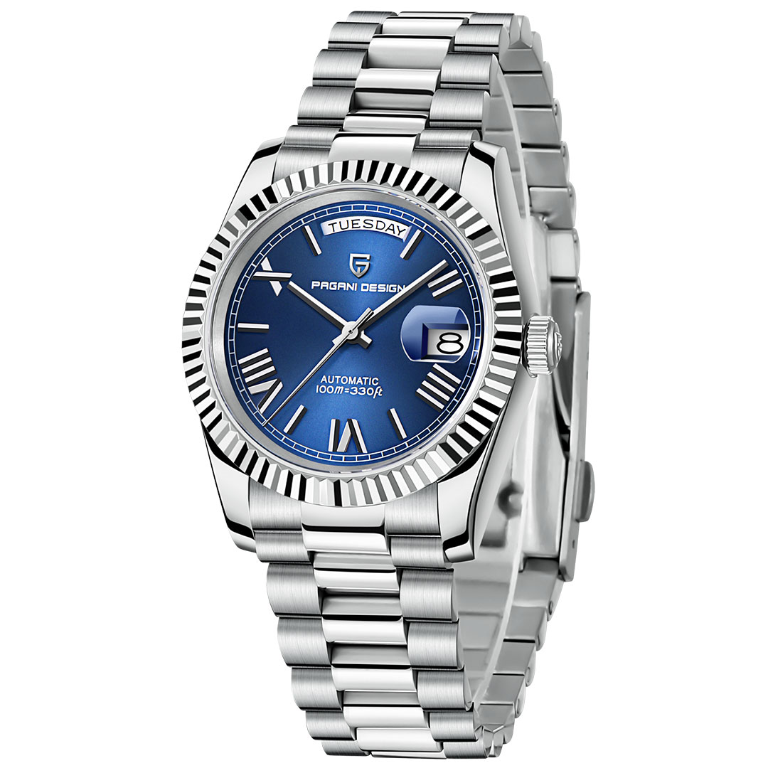 PAGANI DESIGN Men's Automatic Watches, PD-1752 Mechanical Stainless ...
