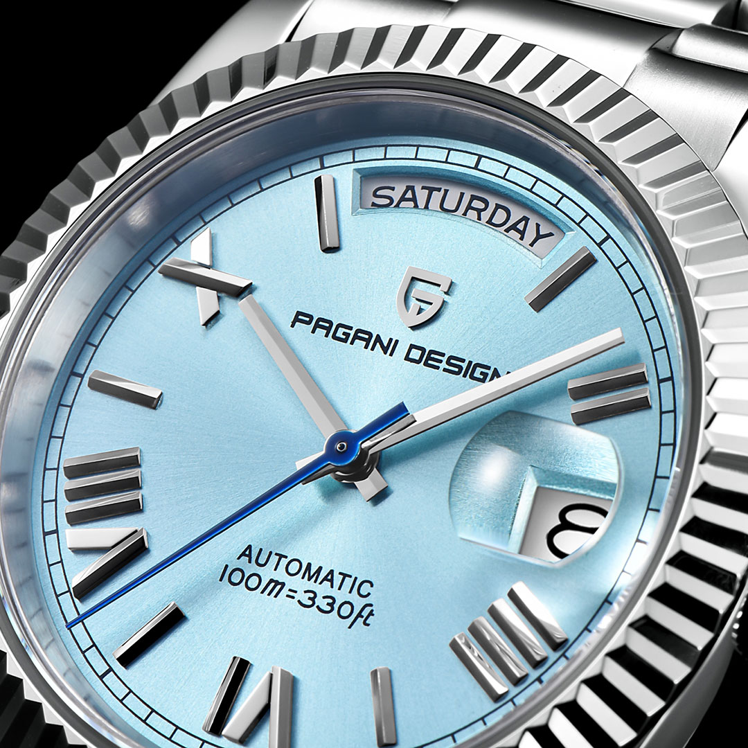 PAGANI DESIGN Men's Automatic Watches, PD-1752 Mechanical Stainless ...