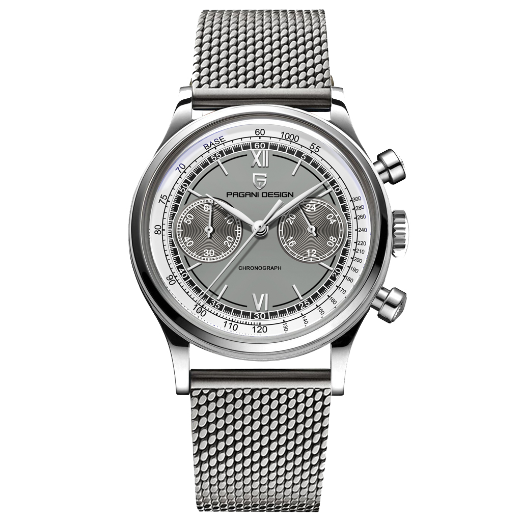 PAGANI DESIGN PD1739, Men's Quartz Watches 40mm Luxury Chronograph ...