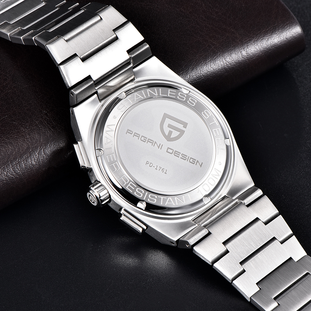PAGANI DESIGN PD-1761, Men's Quartz Watches 40mm Chronograph Sports ...