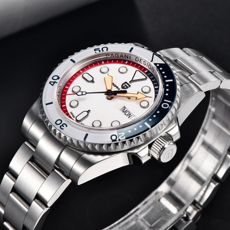 PAGANI DESIGN PD-1726 Men's Automatic Watches 40mm Limited Mechanical ...