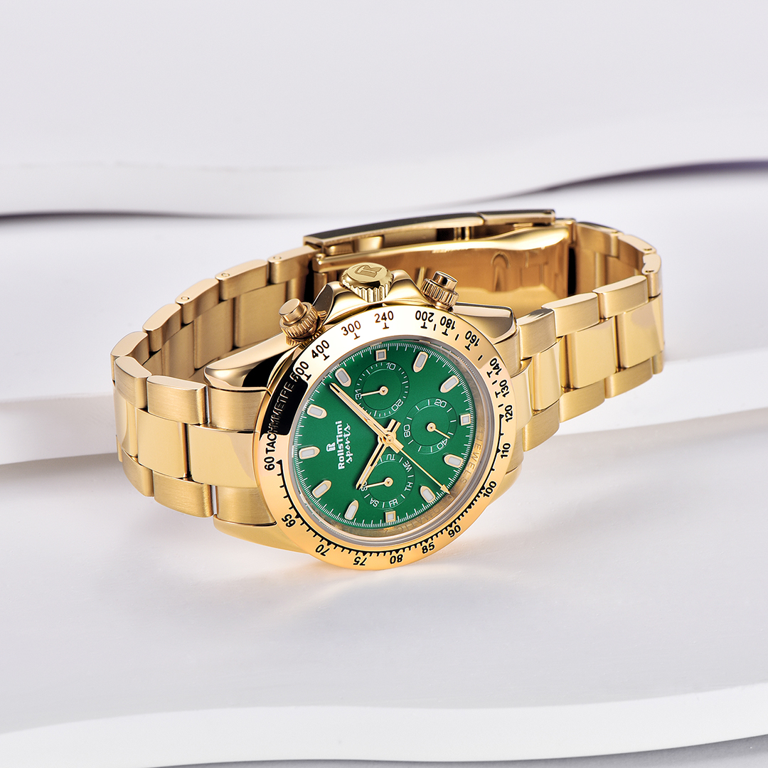 RollsTimi Men's Automatic Watches full Stainless Steel Mechanical ...