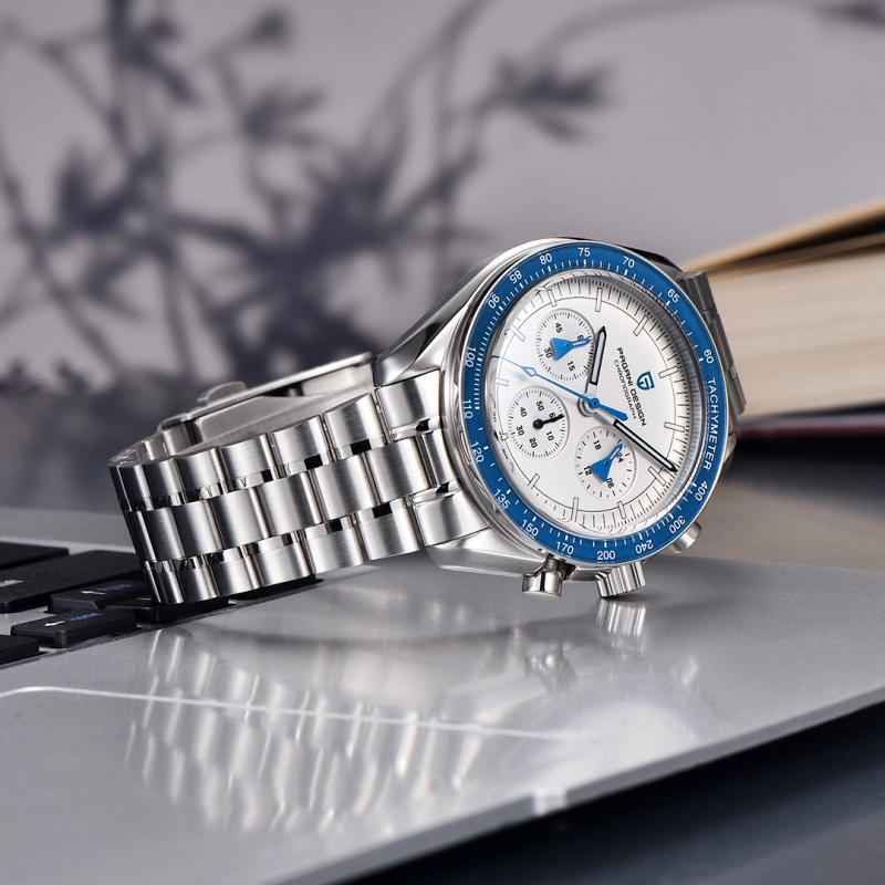 PAGANI DESIGN PD-1701 Men's Quartz Watches full Stainless Steel ...