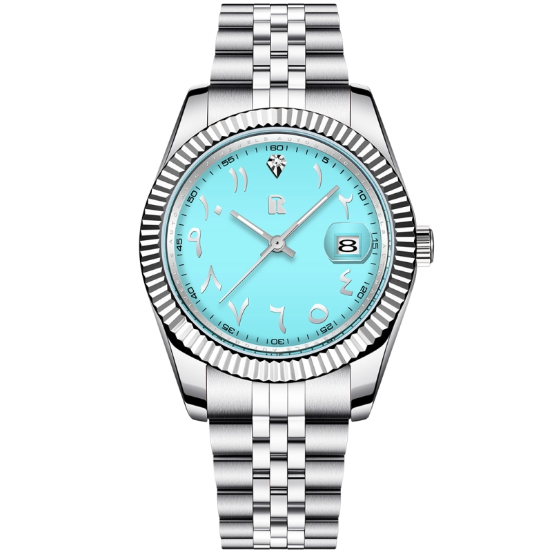 RollsTimi RT-128 Men's Automatic Watches 39mm Stainless Steel ...