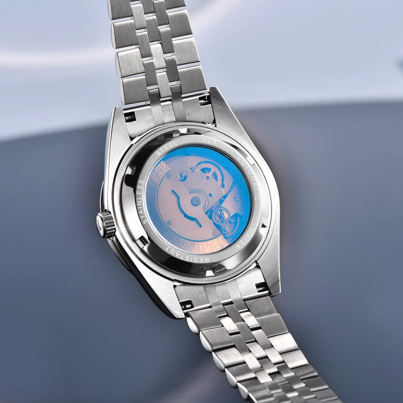 RollsTimi RT-128 Men's Automatic Watches 39mm Stainless Steel ...