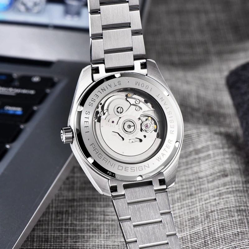 PAGANI DESIGN PD-1788 New Men's Watches NH34 GMT Automatic Mechanical Wrist Watches for Men 40mm ...