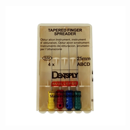 DENTSPLY TAPERED FINGER SPREADER ABCD Dental Endodontic Endo Root Canal ...