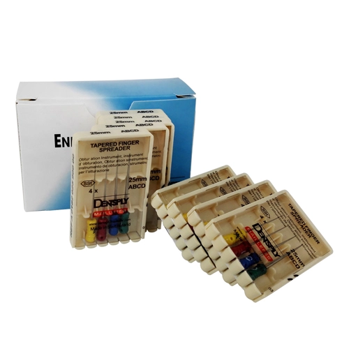 DENTSPLY TAPERED FINGER SPREADER ABCD Dental Endodontic Endo Root Canal ...