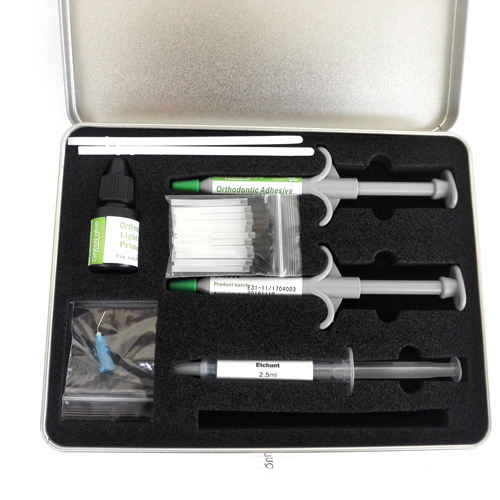Dental Orthodontic Bonding Light Cure Adhesive Primer Green Glue Kits ...