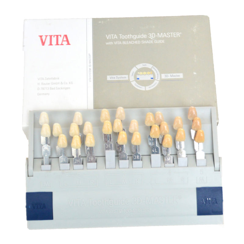 VITA Toothguide 3D Master with Bleached Shade Guide 29 Colors,Shade Guide