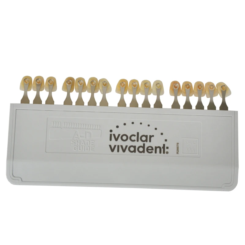 Ivoclar Vivadent Shade Guide A-D 16 Color Porcelain Teeth Based On VITA ...