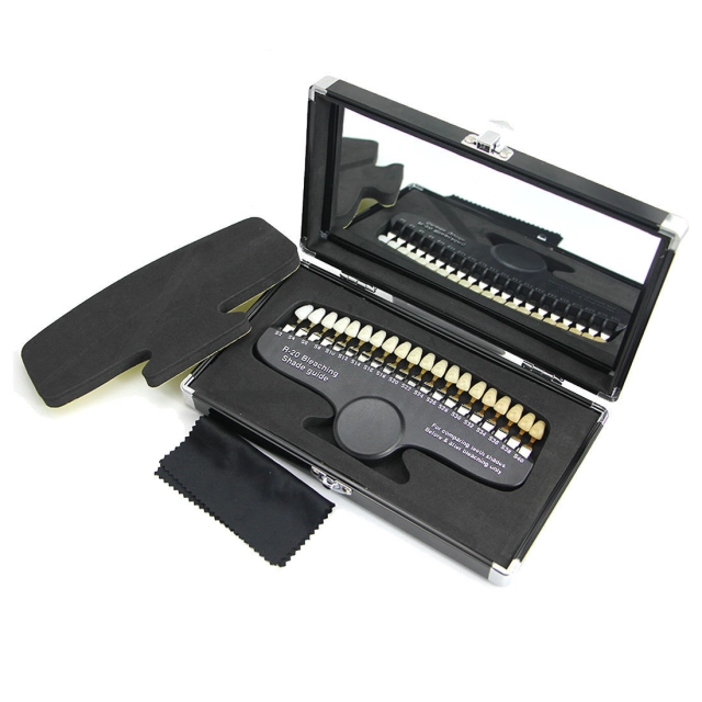 3D Master R20 Bleaching Teeth Whitening Shades Guide with Mirror,Shade ...