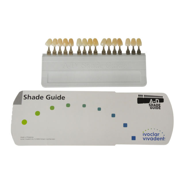 Ivoclar Vivadent Shade Guide A-D 16 Color Porcelain Teeth Based On VITA ...