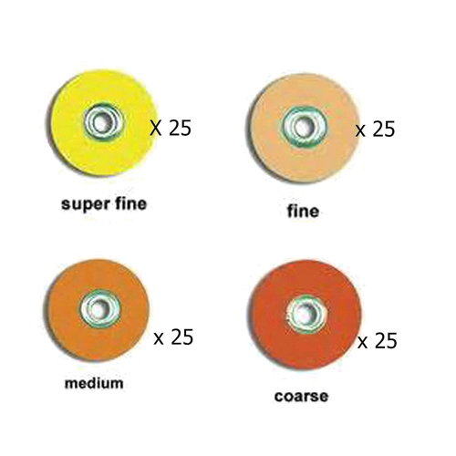 100 Pcs Dental Composite Finishing Polishing Discs assorted kit