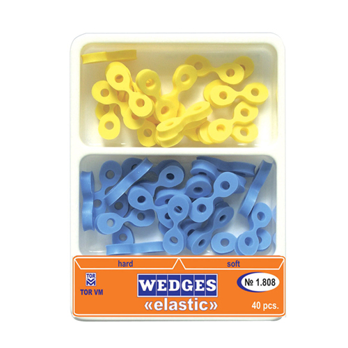 Dental Elastic Fixing Wedges Matrix Matrices Rubber Dam Composite TOR VM,-Restorative