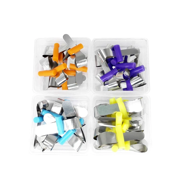 Dental SS Preformed Forming Sheet Matrix Band With Silionce Holder ...