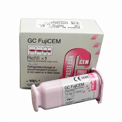 GC FujiCEM Resin Reinforced Glass Ionomer Luting Cement Fuji CEM Refill ...