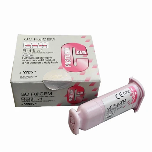 GC FujiCEM Resin Reinforced Glass Ionomer Luting Cement Fuji CEM Refill ...