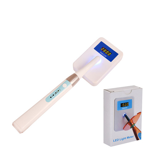 Dental Curing Light Meter Led Digital Display Light Meter Tester White ...