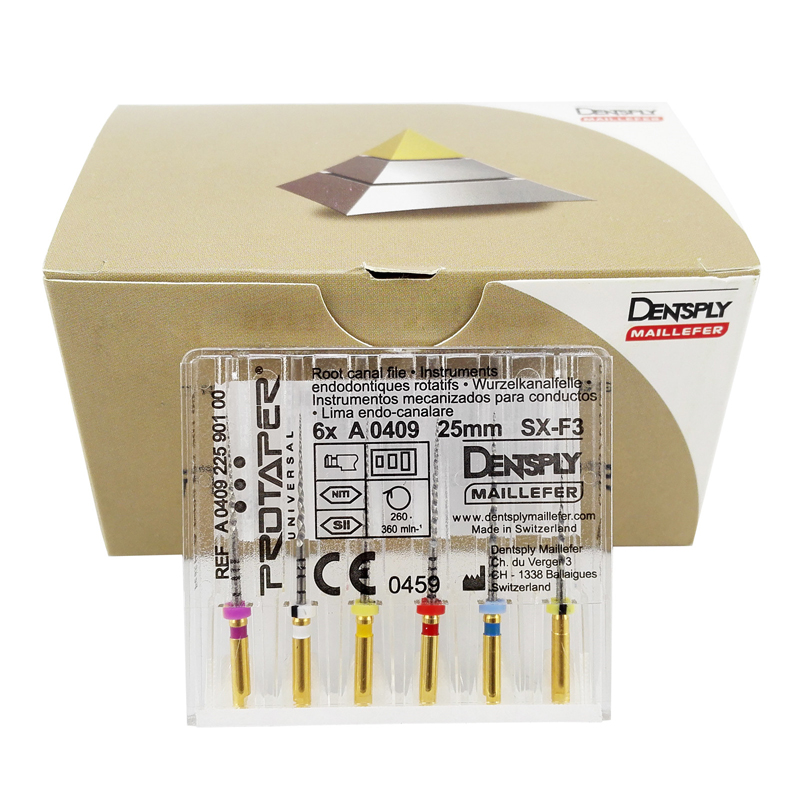 Dentsply ProTaper Universal Niti Engine Dental Rotary Root Canal Files ...