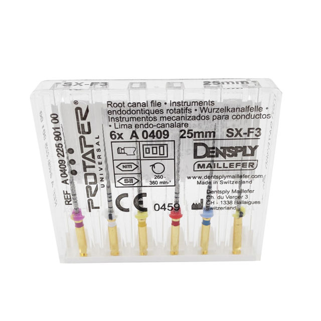 Dentsply ProTaper Universal Niti Engine Dental Rotary Root Canal Files ...