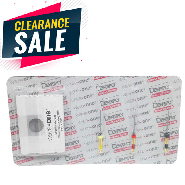 Dentsply Wave One Endodontics Root Canal Engine Files 21mm 25mm ...