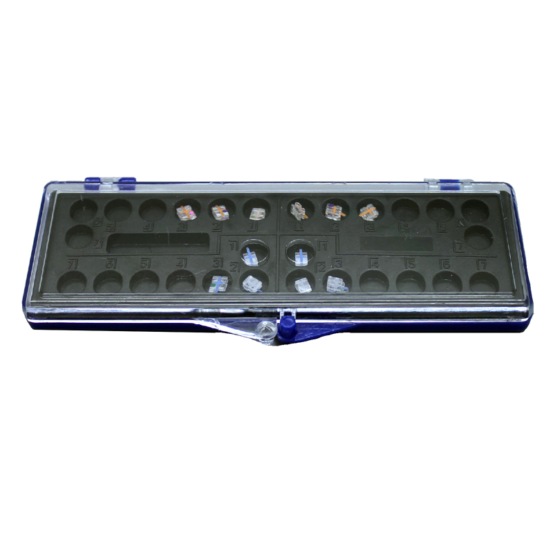 Dental HUBIT Orthodontic Mono-Crystalline Sapphire Bracket Roth 022 3 ...
