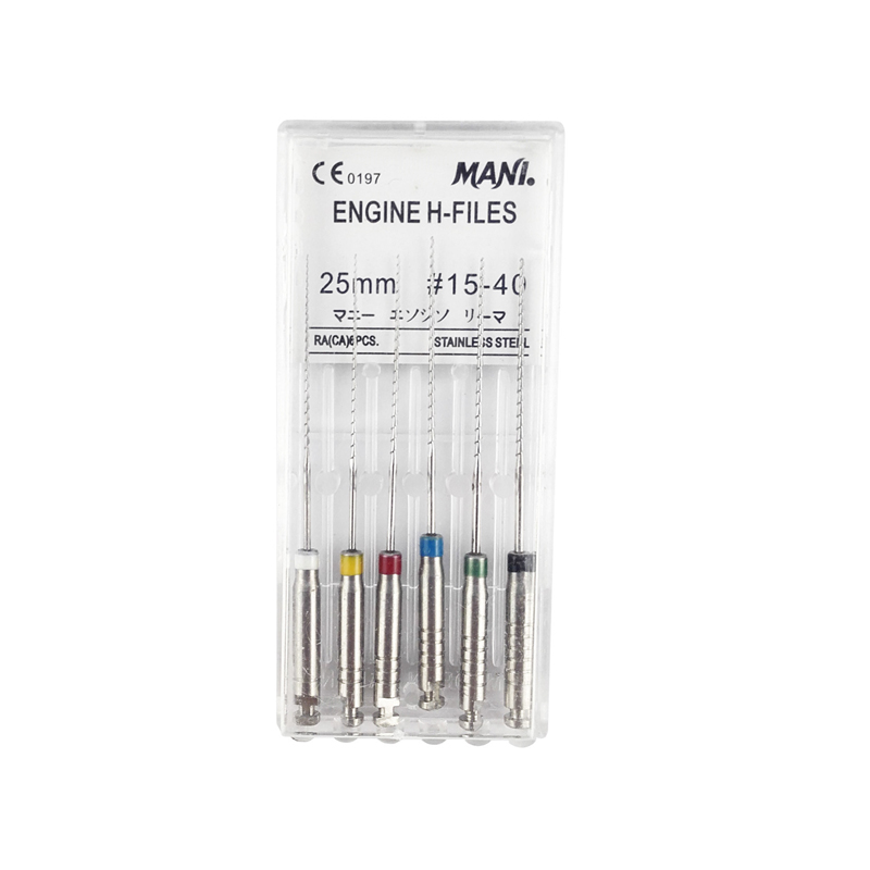 MANI ENGINE H-FILES Dental Root Canal Files,-Endodontics
