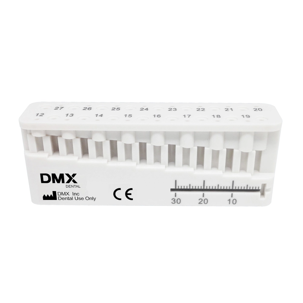 DMXDENT Dental Mini Endo Measuring Autoclavable Endodontic Block Files ...