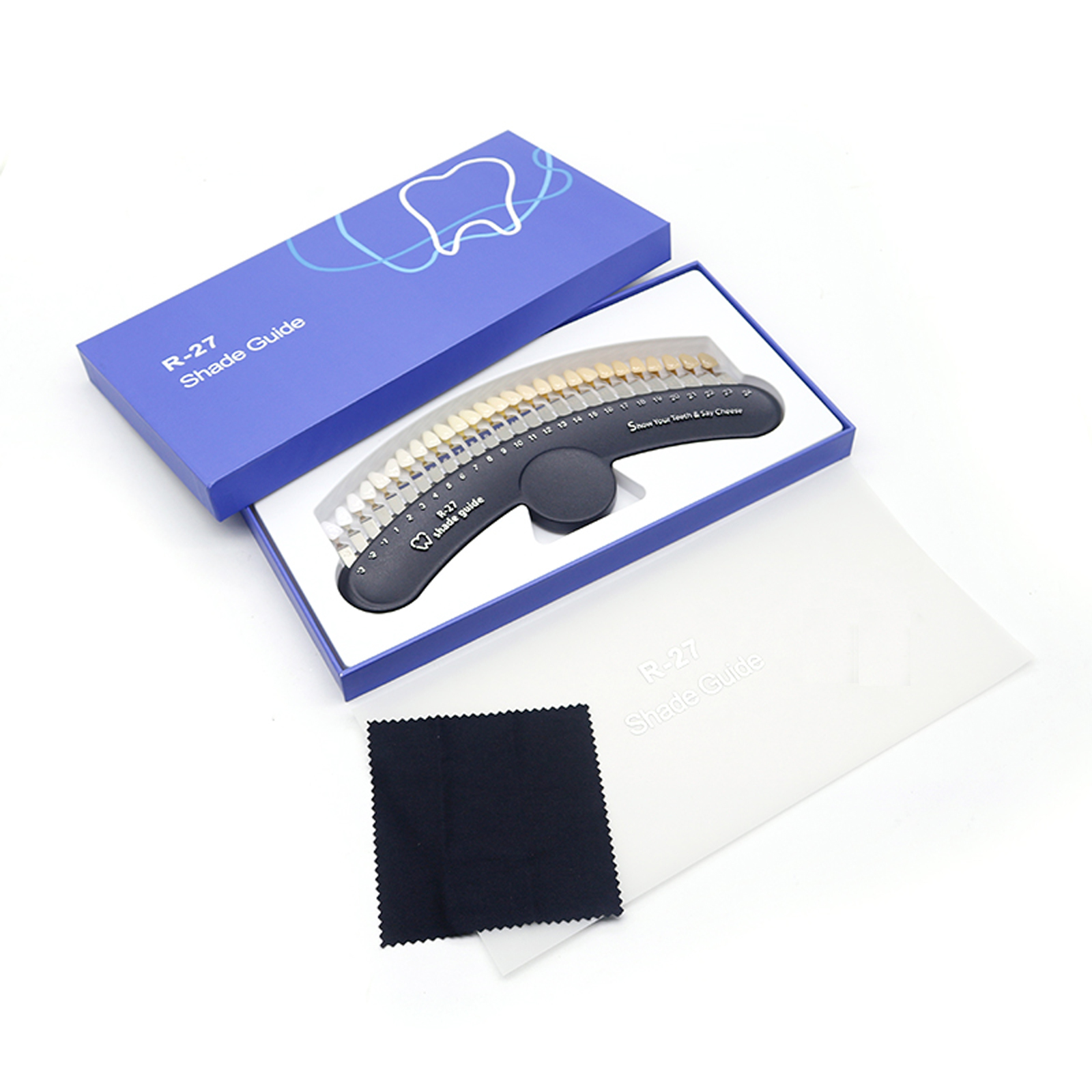 R-27 Dental 3D Shade Guide For Teeth Shade Comparison